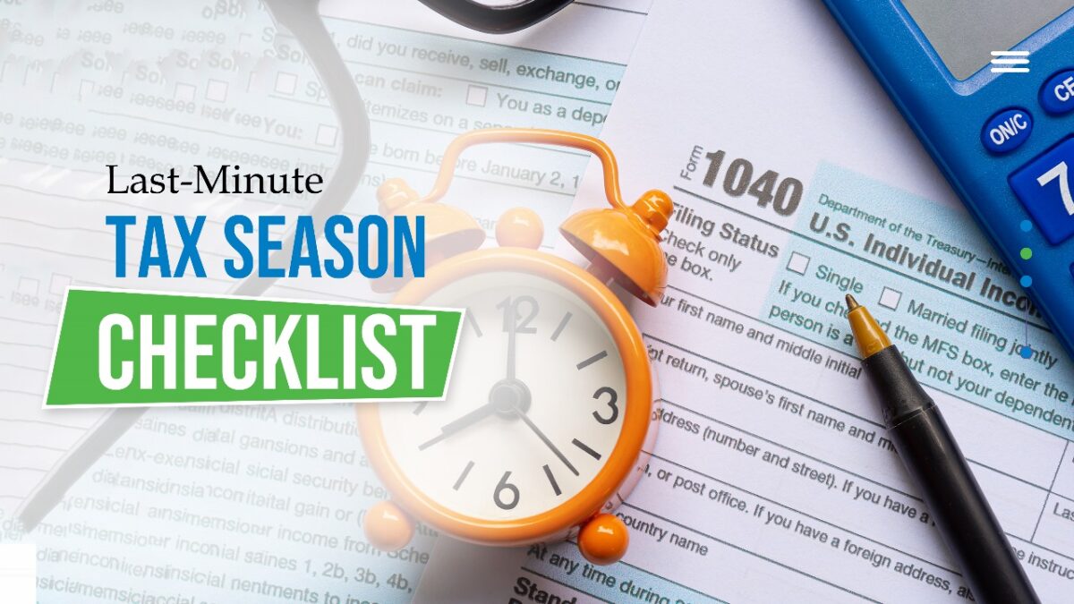 Tax Season Checklist